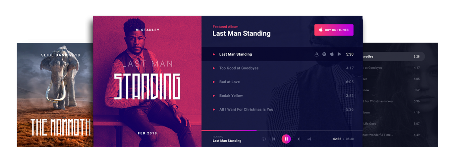 Music Player for Elementor WordPress Plugin – SmartWPress